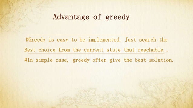 Coin Change : Greedy vs Dynamic Programming | PPT Coin Change : Greedy vs Dynamic Programming | PPT