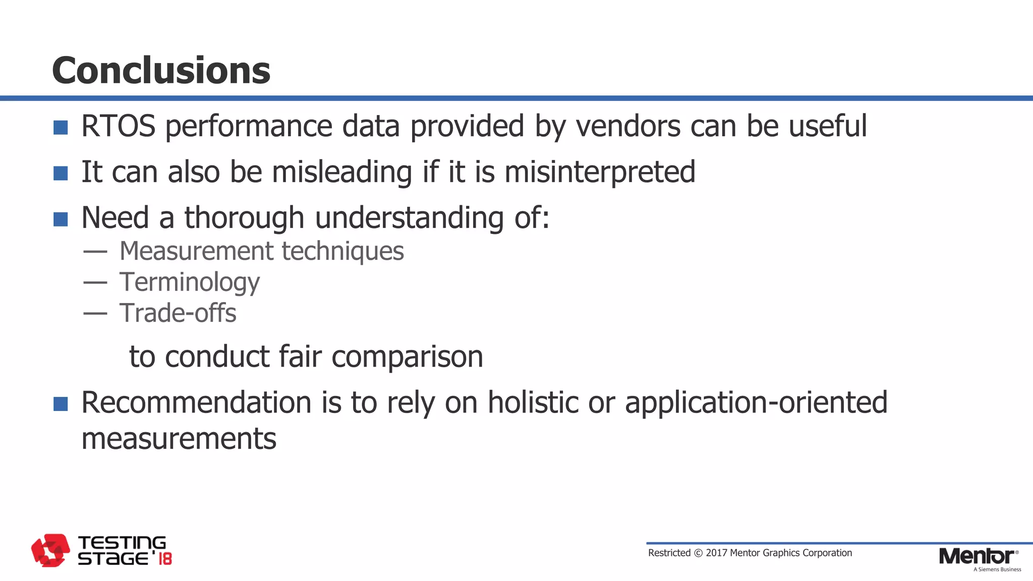 2 colin walls - how to measure rtos performance | PPT