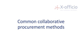 Collaborative procurement of Digital Services | PDF