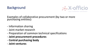 Collaborative procurement of Digital Services | PDF