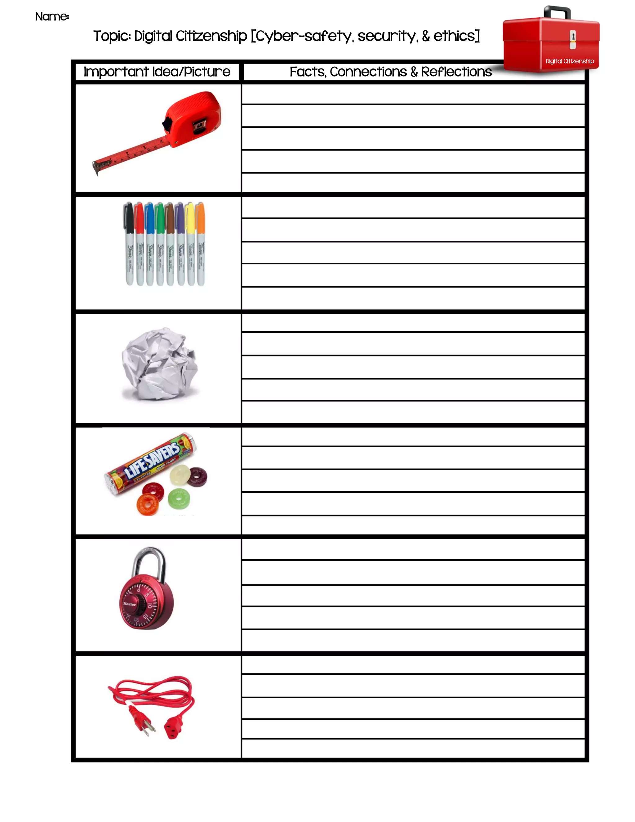 Notes & Reflections - Digital Citizenship | PDF