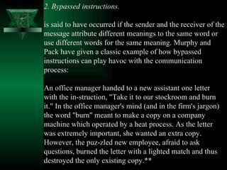 2 Communication Barriers | PPT