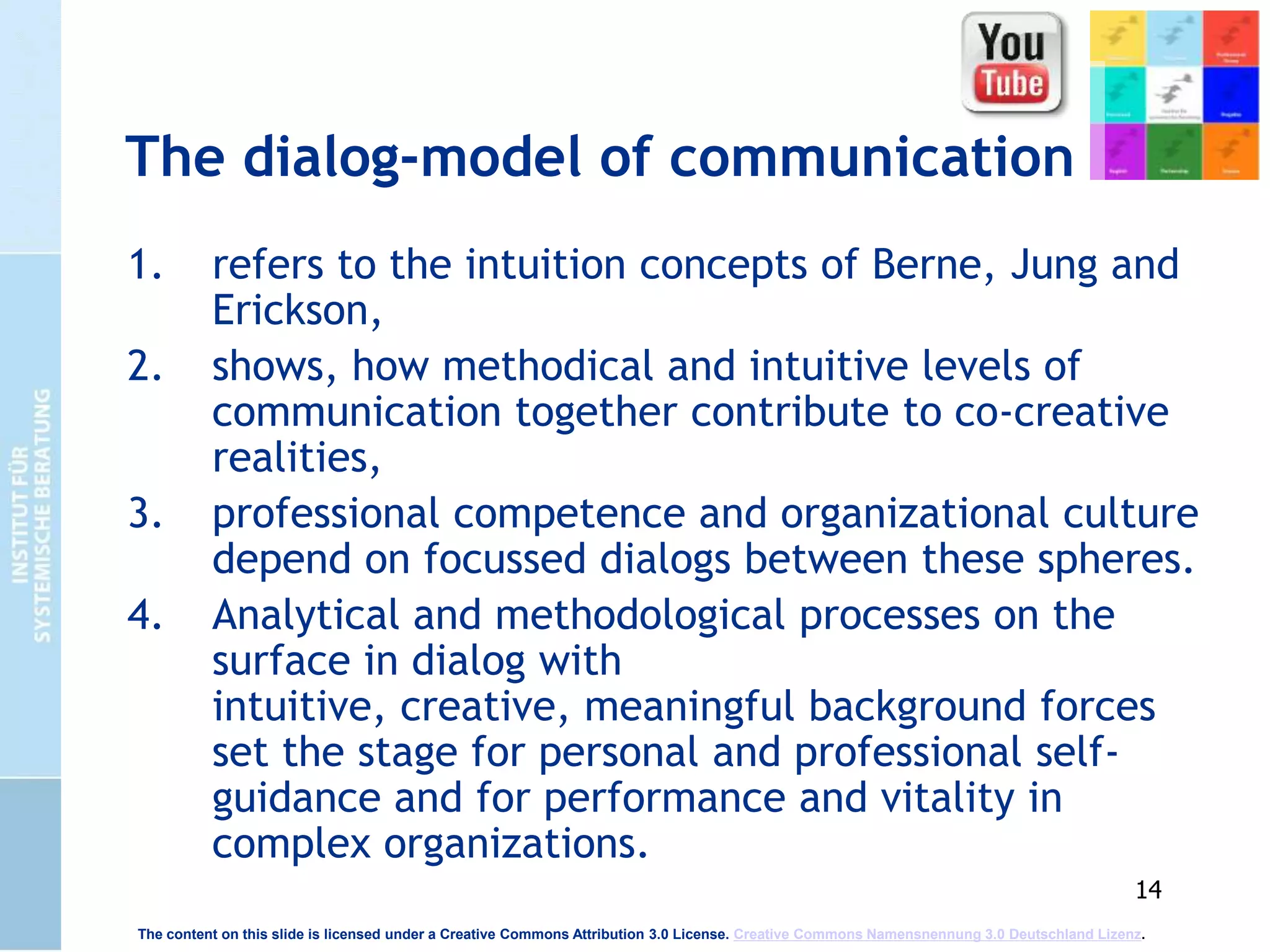 2 communication models - Bernd Schmid (Oxford lectures) | PPTX
