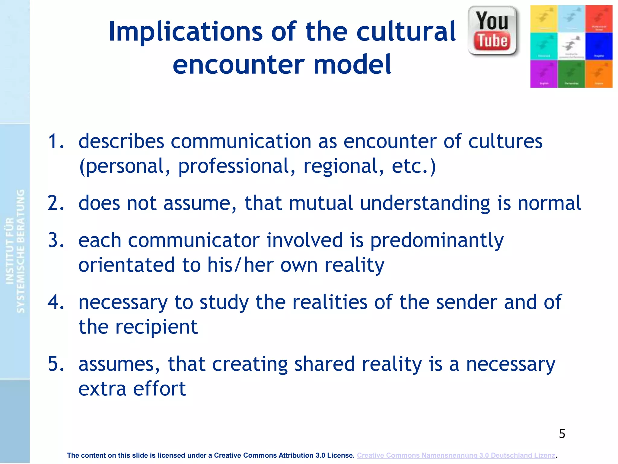 2 communication models - Bernd Schmid (Oxford lectures) | PPTX