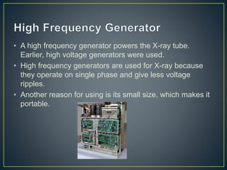 Components of X-Ray Machine | PPTX