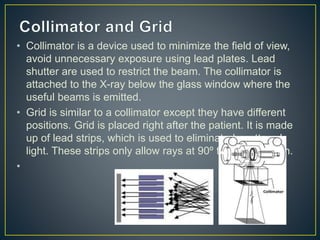 Components of X-Ray Machine | PPTX
