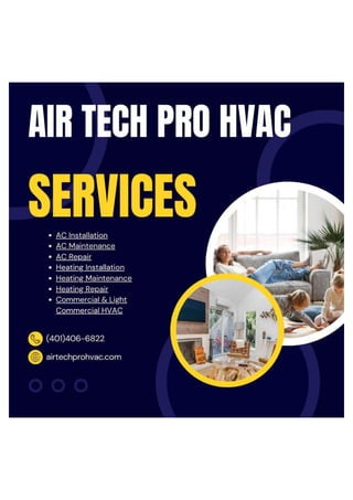 Expert AC Maintenance Services in RI | Air Tech Pro HVAC | PDF