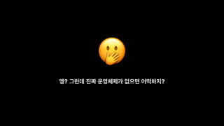 만약 운영체제가 없다면? Computer Without OS | PDF