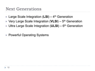 Computer Evolution | PPT