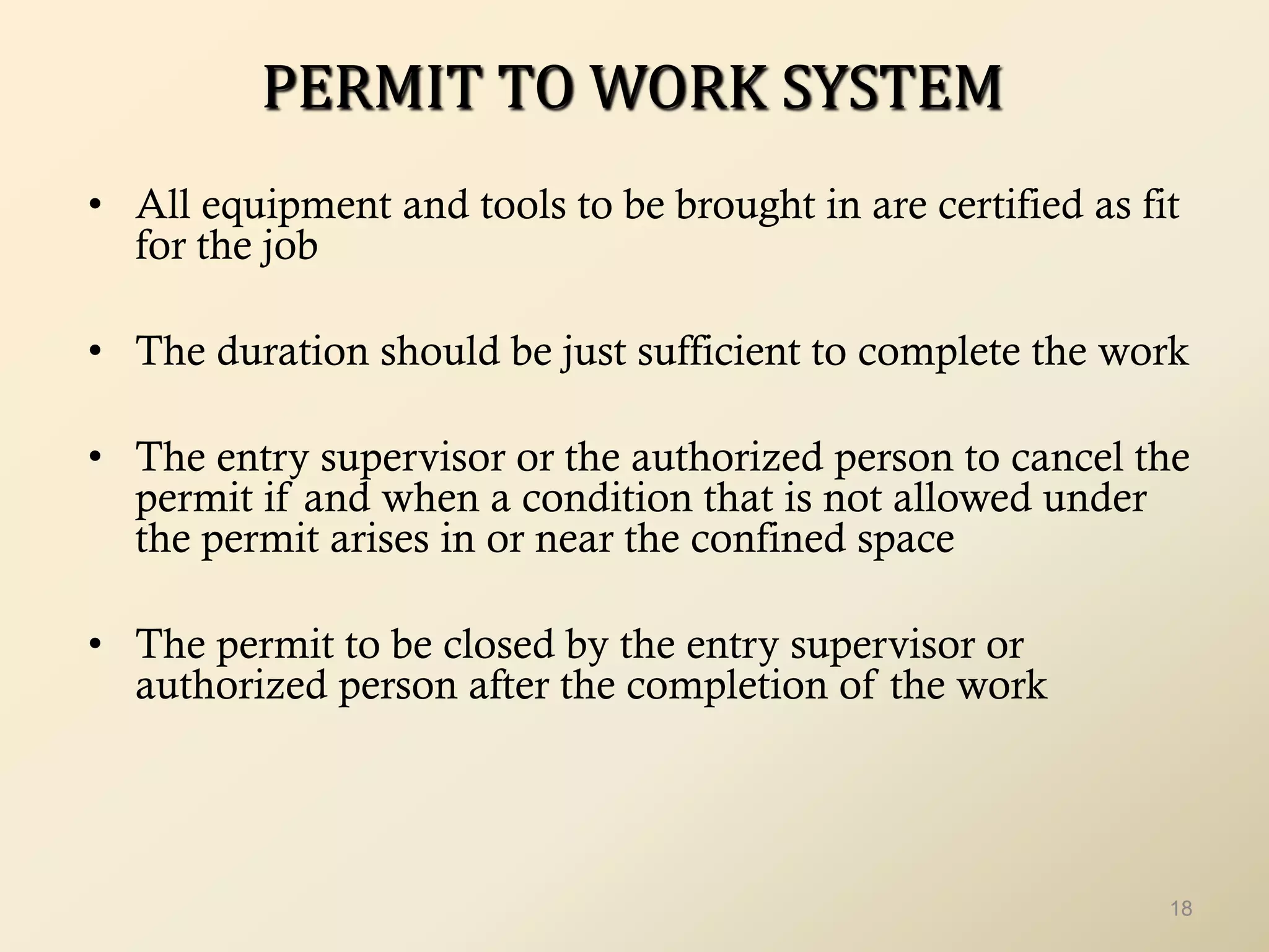 Seminar Cakna KKP - CONFINED SPACE Every Entry Shouldn't Be A One Way ...