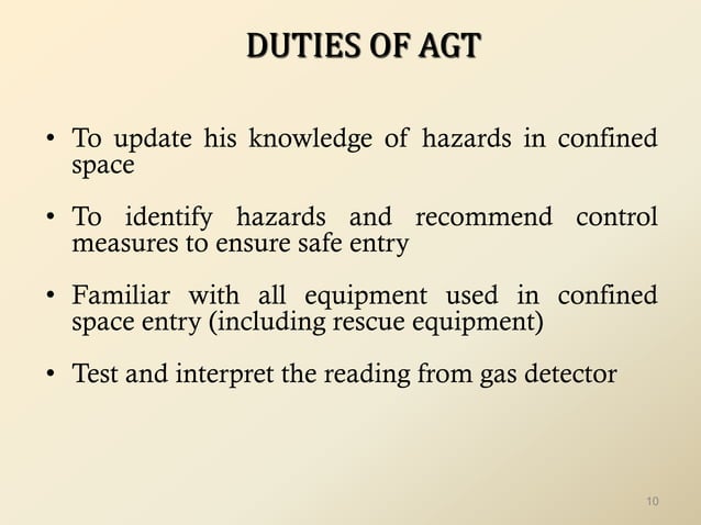 Seminar Cakna KKP - CONFINED SPACE Every Entry Shouldn't Be A One Way ...