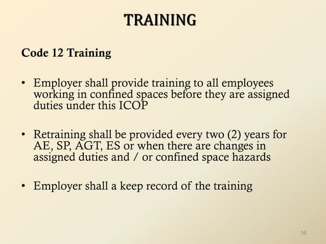Seminar Cakna KKP - CONFINED SPACE Every Entry Shouldn't Be A One Way ...