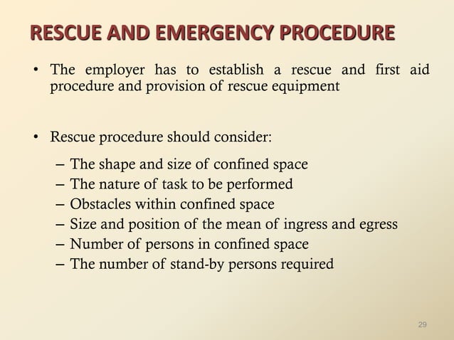 Seminar Cakna KKP - CONFINED SPACE Every Entry Shouldn't Be A One Way ...