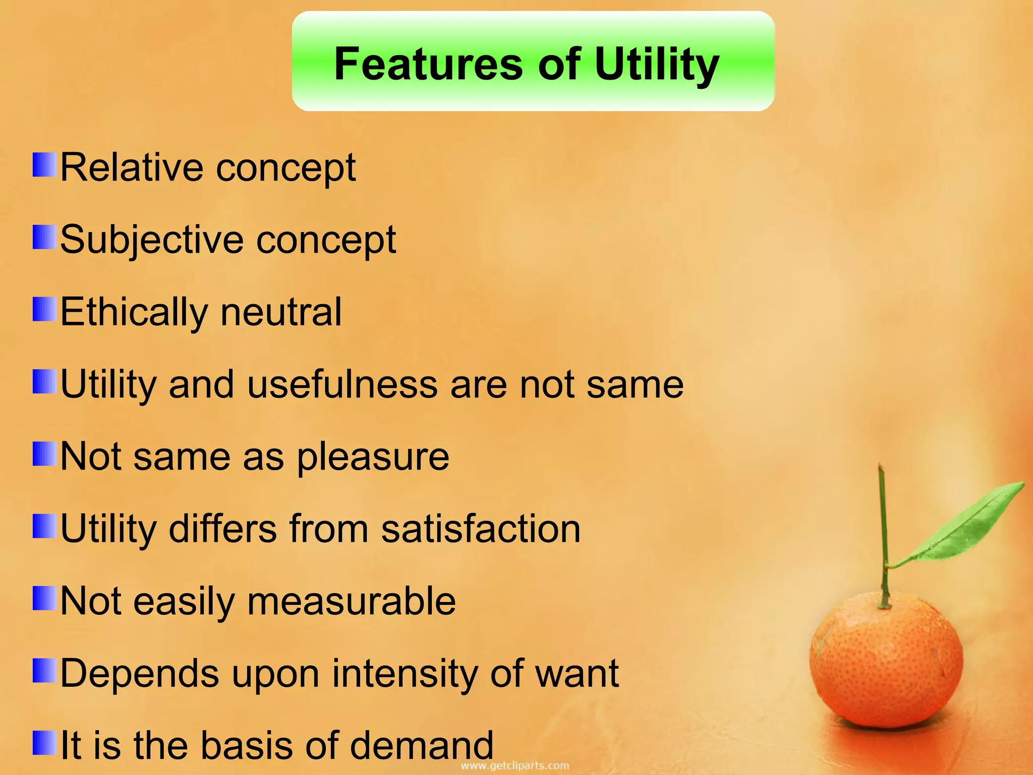 2 consumer behaviour (Utility ) | PPT
