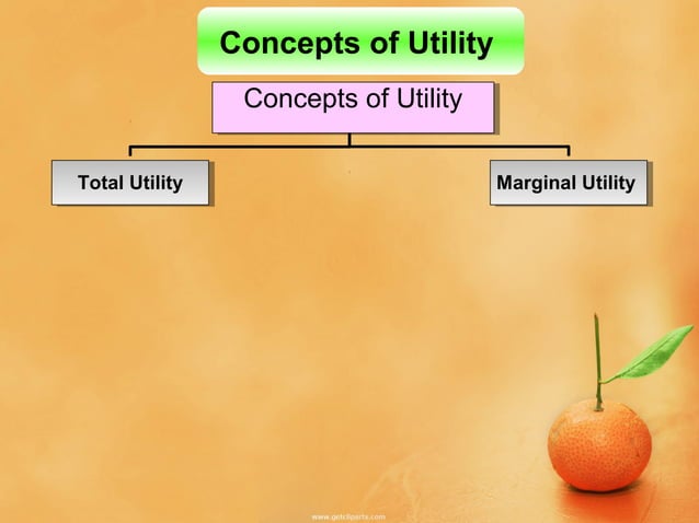 2 consumer behaviour (Utility ) | PPT