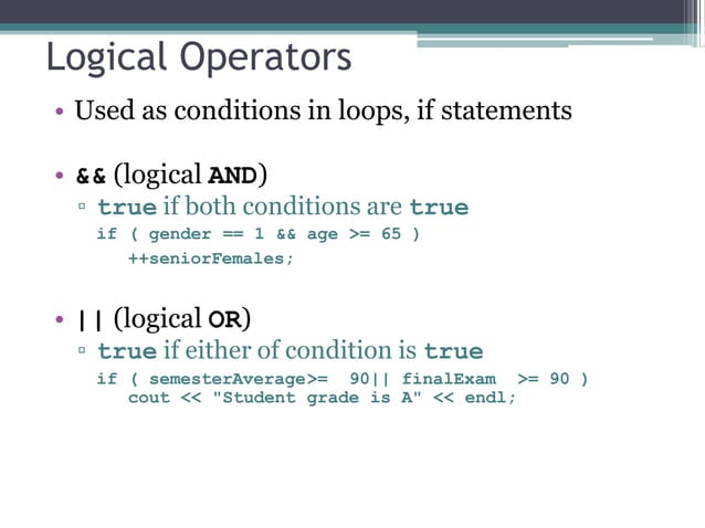 Control Structures, If..else, switch..case.pptx