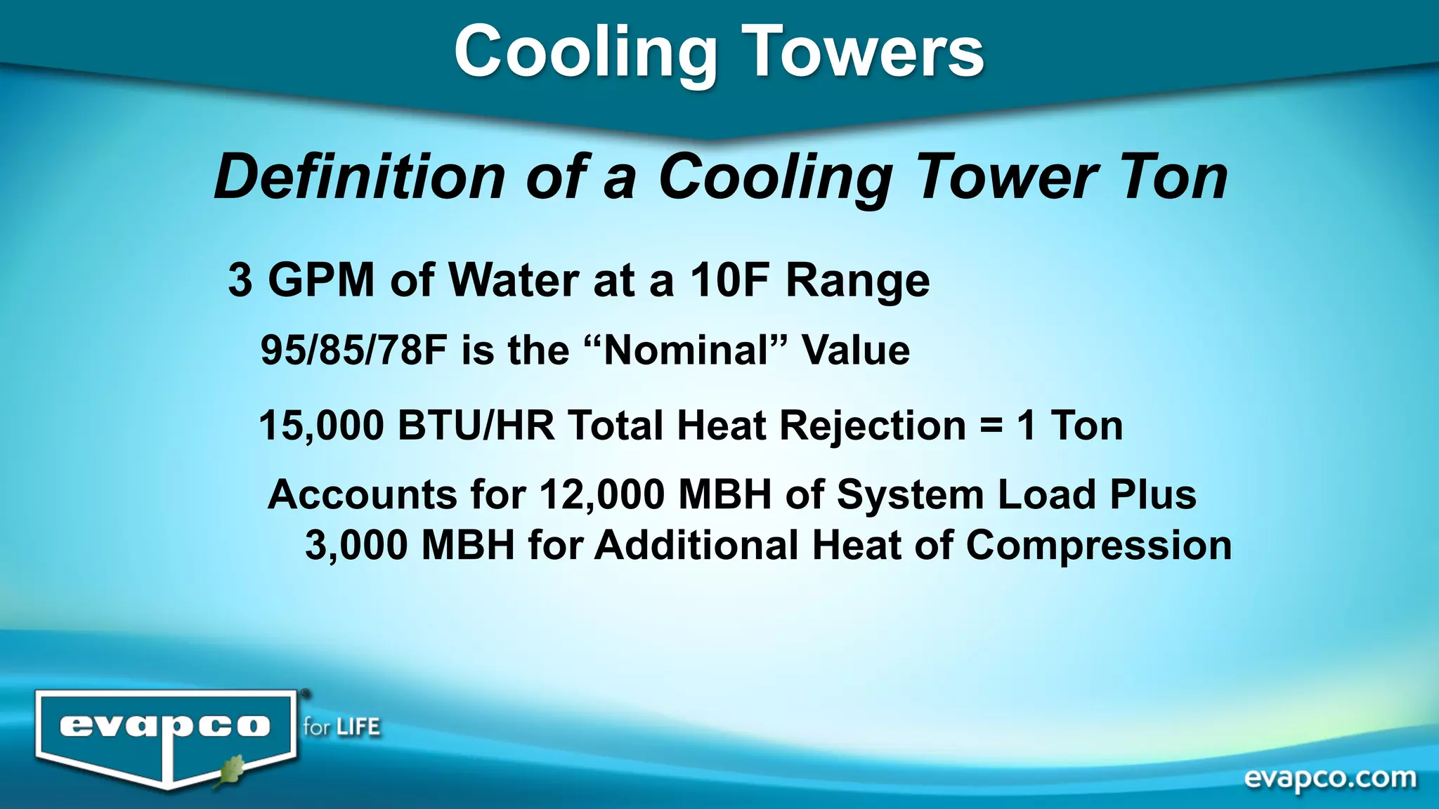 2 cooling tower basics | PPT