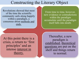 Literary in to cultural studies | PPTX