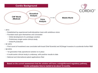 Cordio | PPTX | Lung and Respiratory Health | Diseases and Conditions