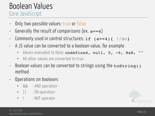 Core JavaScript | PPT