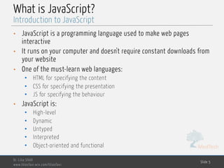 Core JavaScript | PPT