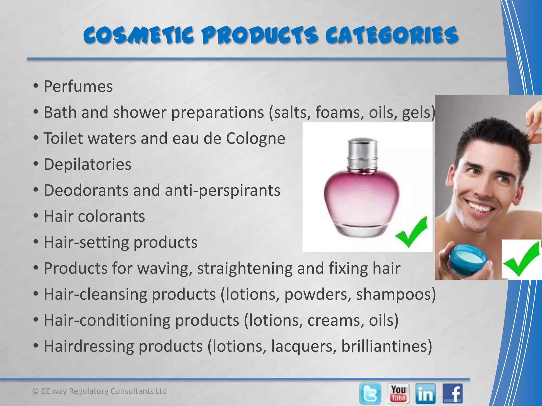 Cosmetic products definition EU | PPTX