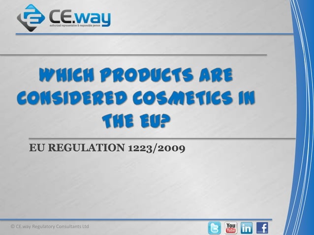 Cosmetic products definition EU | PPTX | Skin and Dermatology ...