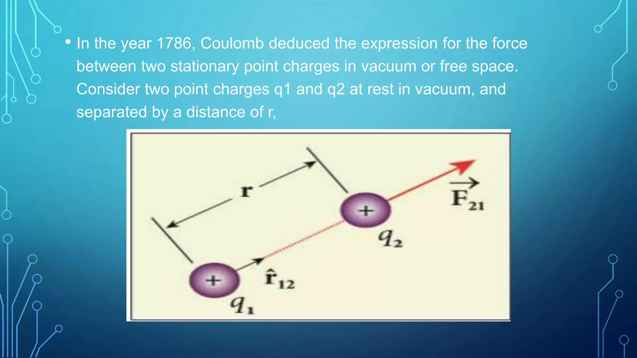 COULOMBS LAW | PPTX