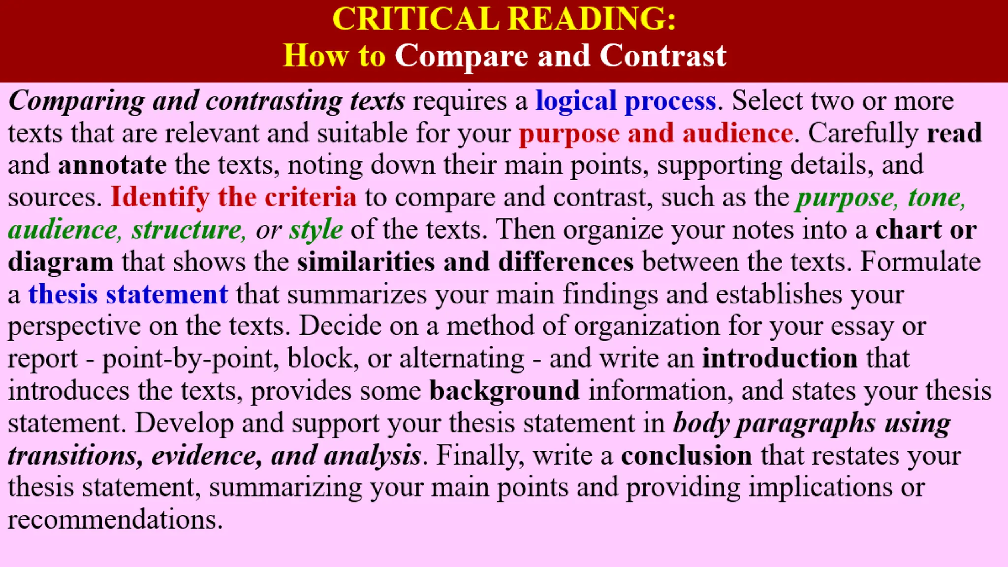 2 Critical Reading Revised Notes Pptx