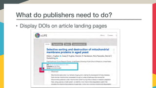 Crossref Basics | PDF