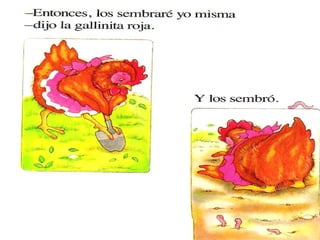 2 cuento la gallinita roja | PPT