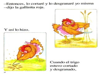 2 cuento la gallinita roja | PPT
