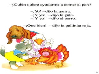 2 cuento la gallinita roja | PPT