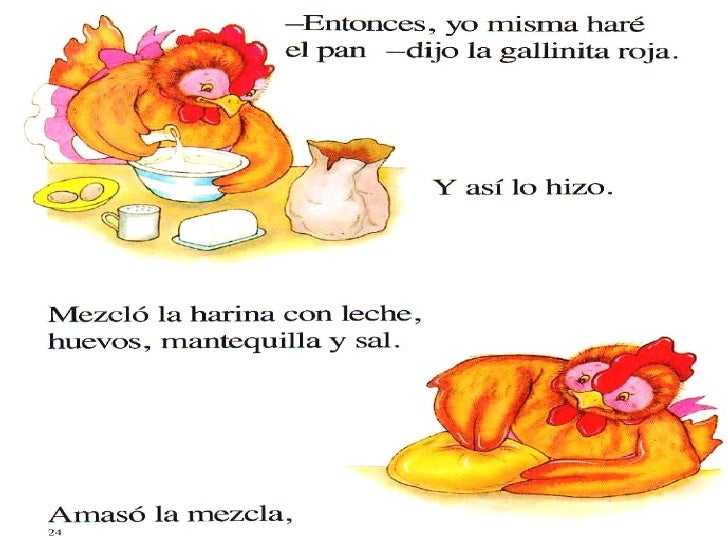 2 cuento la gallinita roja