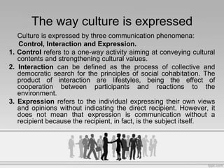 Culture and values | PPTX