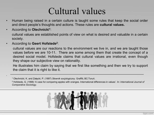Culture and values | PPTX