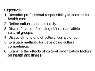 2-Culture, Race and Ethnicity Nursing notes | PPT