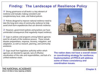 Disaster Resilience: A National Imperative - Susan Cutter | PPT