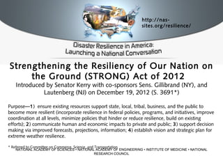 Disaster Resilience: A National Imperative - Susan Cutter | PPT