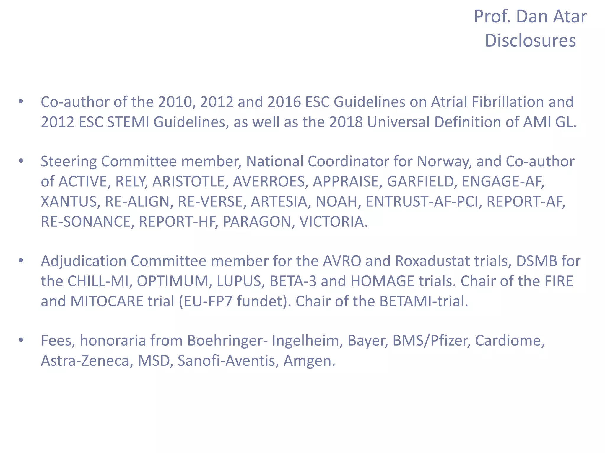 2 dan atar - esc hf guidelines - clinical aspects | PPTX