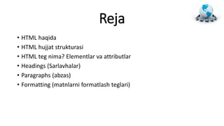 2-dars. HTML hujjat strukturasi.pptx