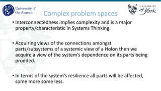 Systemic Design in Food Security and Resilience: Building A Holon | PDF