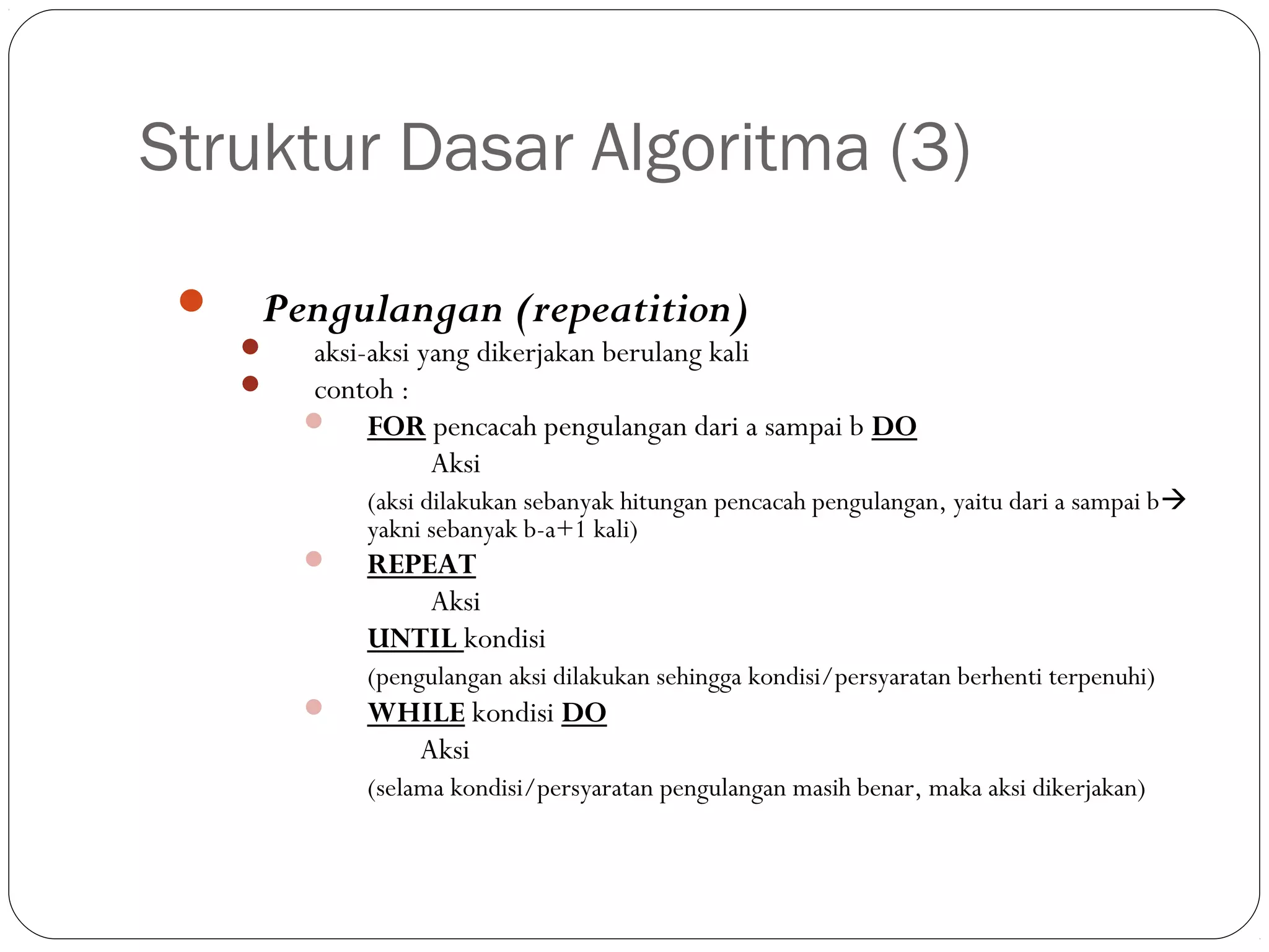 2 dasar algoritma dan flow chart ok | PPT