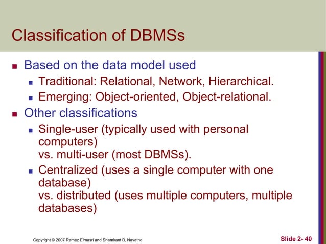 2 database system concepts and architecture | PDF