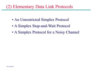 2-DataLinkLayer-Tanenbaum.ppt. computer netrk | PPT