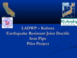 Modeling Water System Services and Seismic Resilience - Craig Davis | PPT