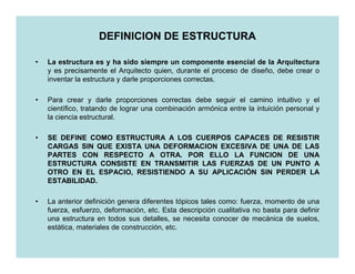 2. definicion de estructura | PDF