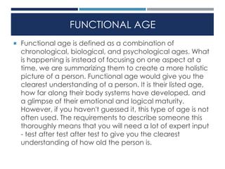 Definition of Aging | PPTX