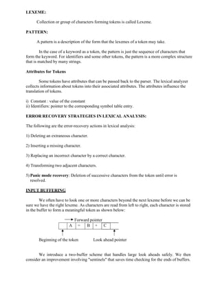 2-Design Issues, Patterns, Lexemes, Tokens-28-04-2023.docx
