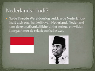 Hoofdstuk 5 - §2 de weg naar onafhankelijkheid | PPTX